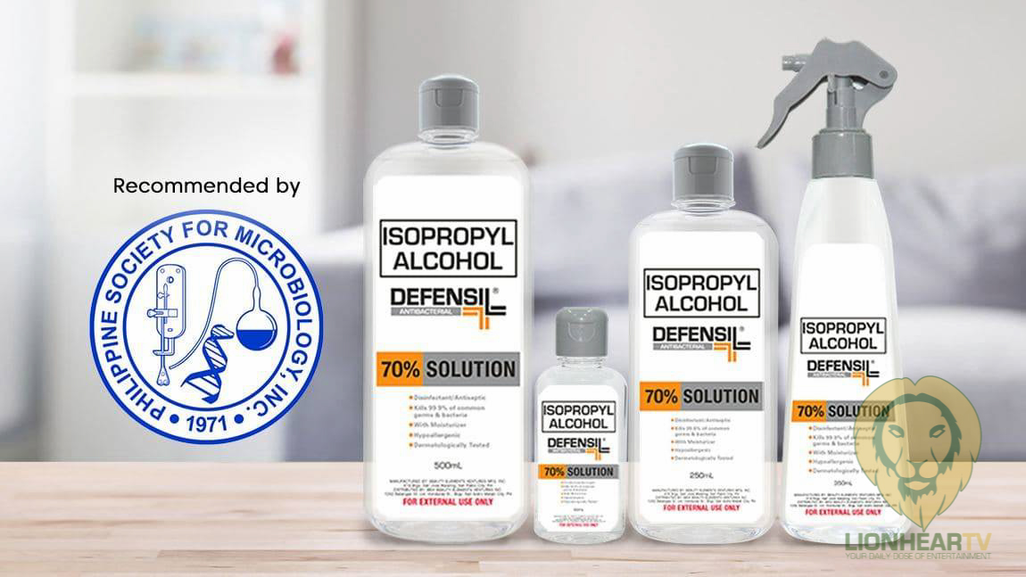 Defensil Isopropyl Alcohol welcomes Richard Gutierrez, Sarah Lahbati ...