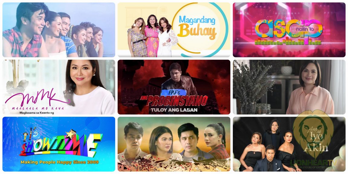 ABS-CBN Entertainment shows now available for 7 days on Kapamilya ...