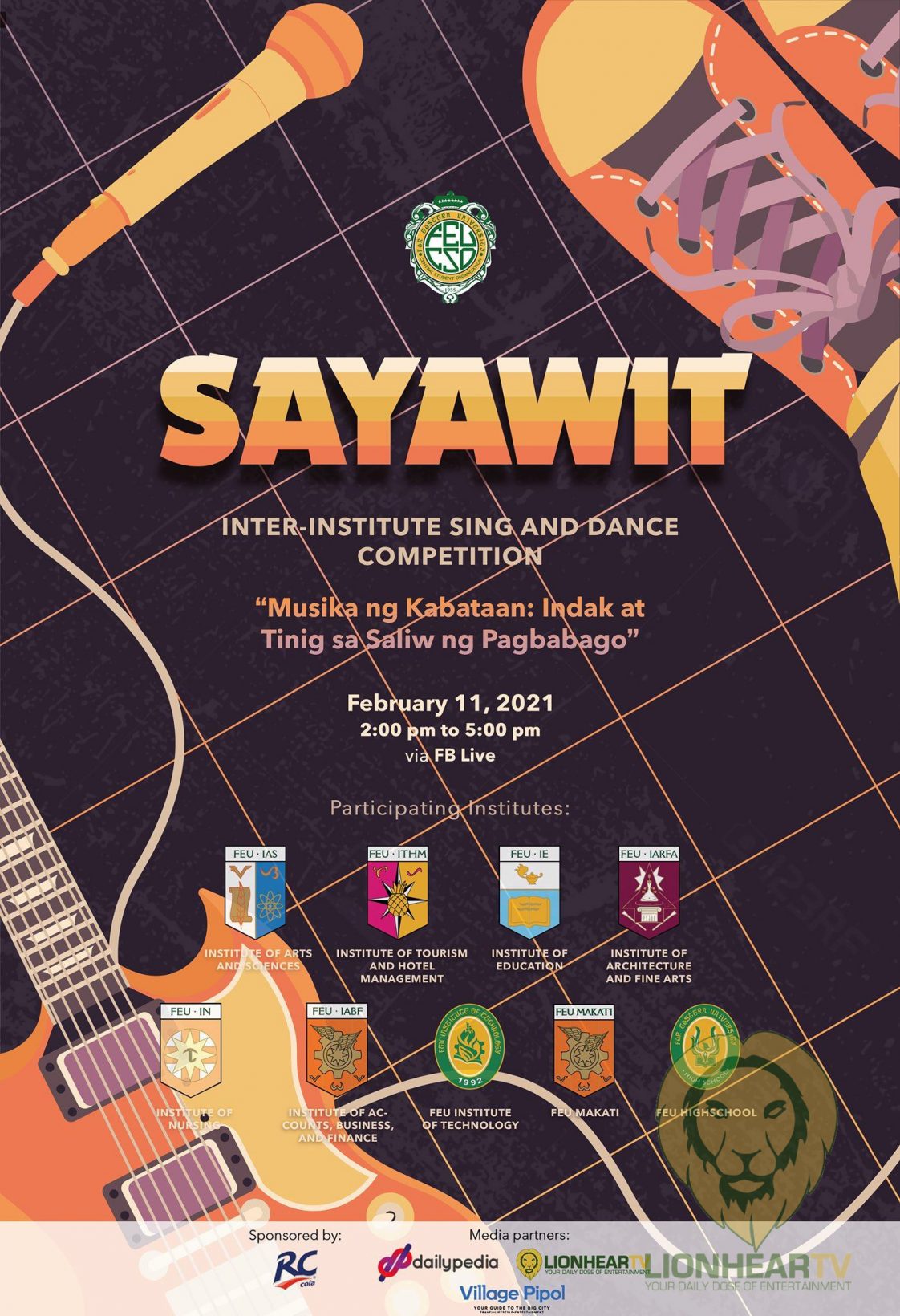 Far Eastern University magnifies Sayawit 2021 - LionhearTV