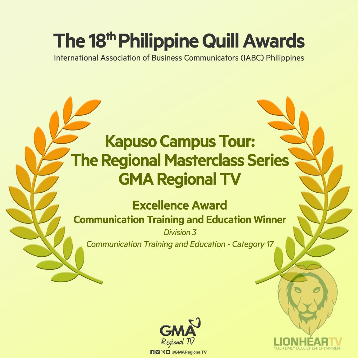 GMA Network reaps multiple wins at the Philippine Quill Awards - LionhearTV