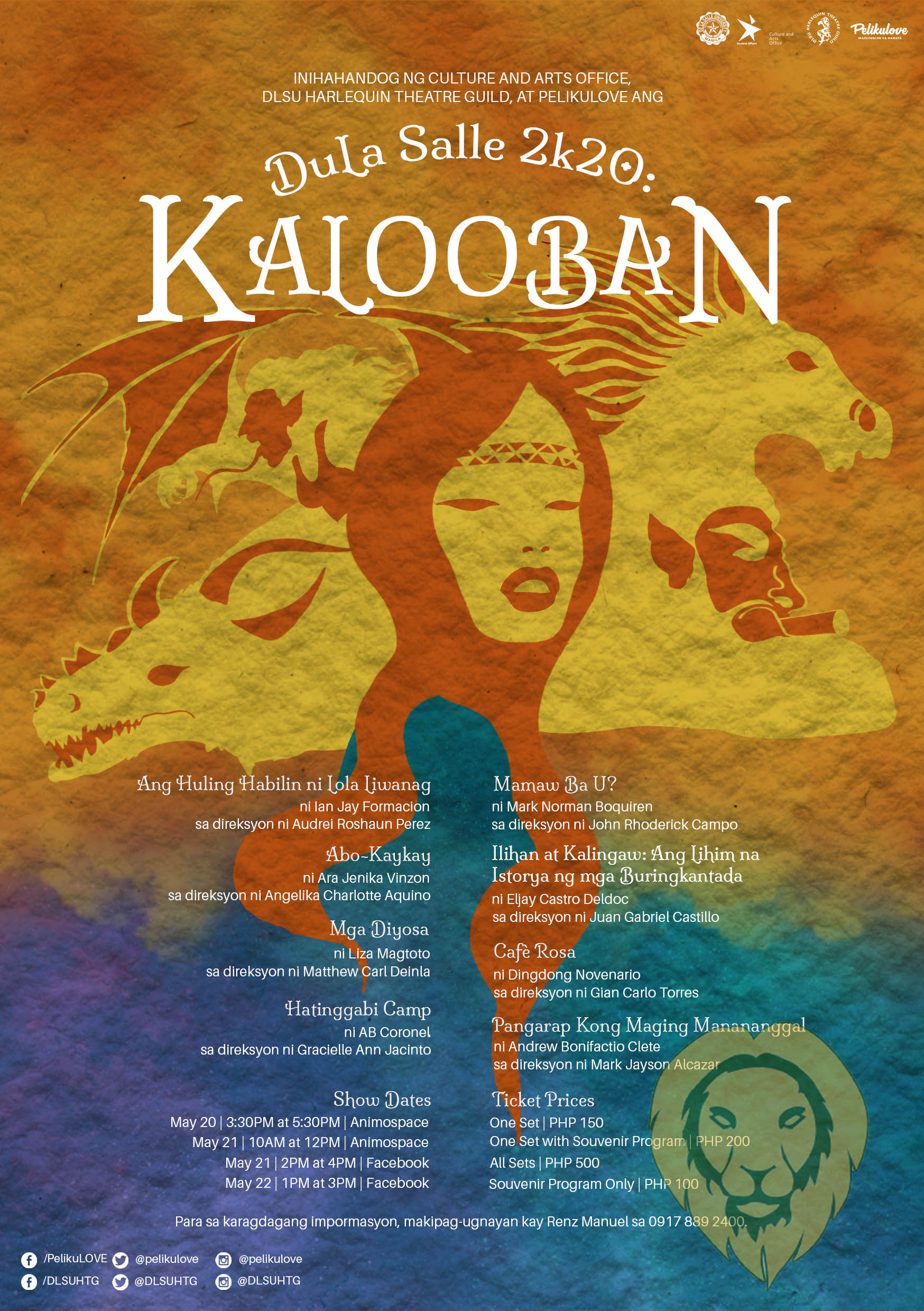 Filipino mythology gets a revamp in DLSU Harlequin Theatre Guild‘s DuLa ...