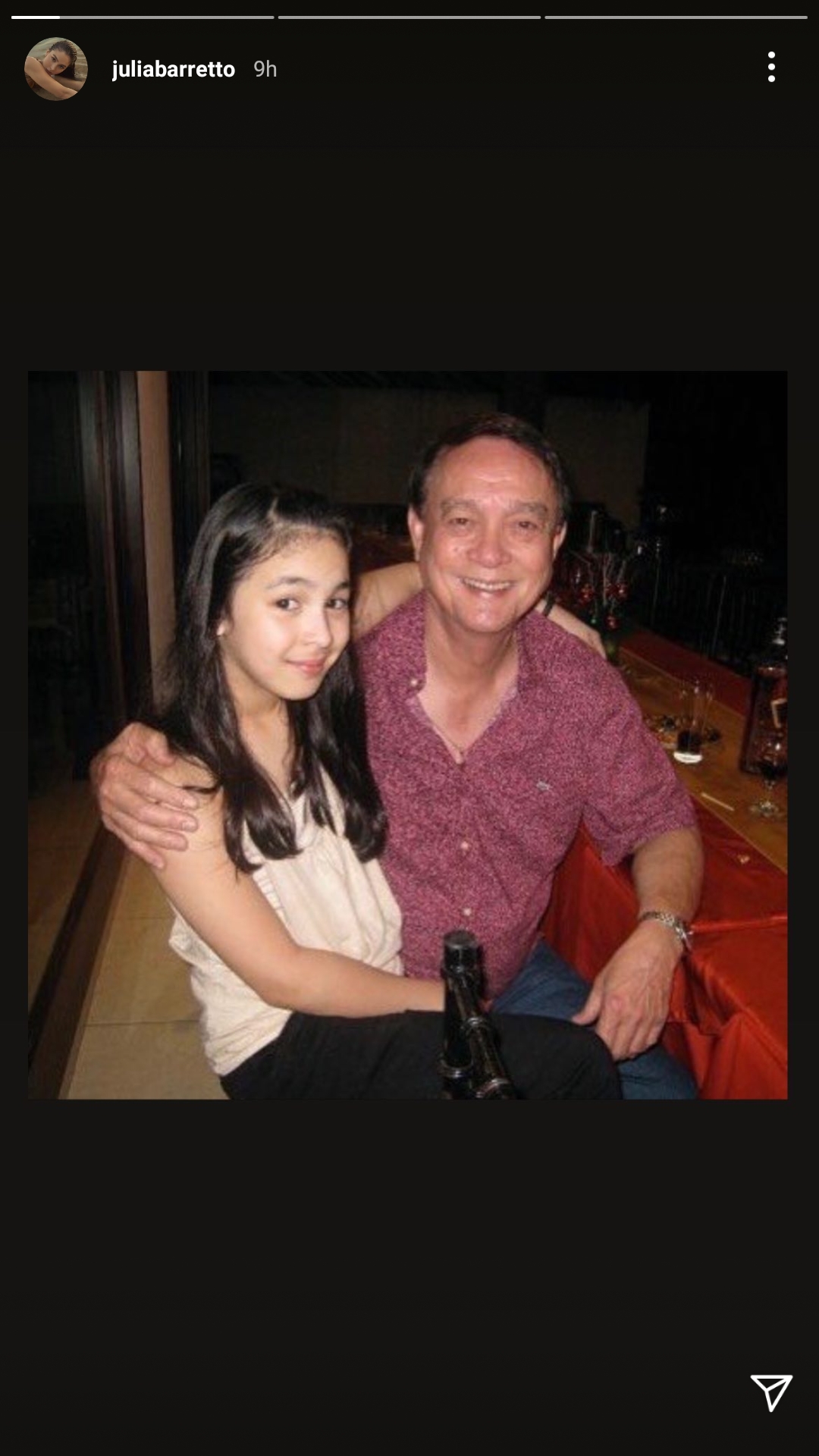 Julia Barretto forgets to post photos of her biological father on ...