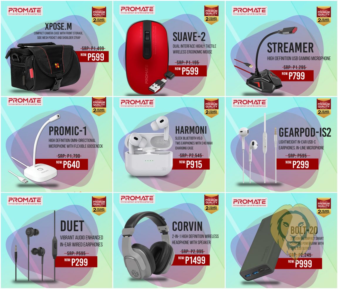 Upgrade your workstation and get these Promate products for up to 70% ...