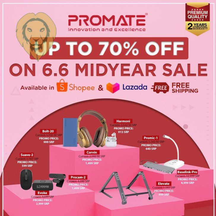 Upgrade your workstation and get these Promate products for up to 70% ...