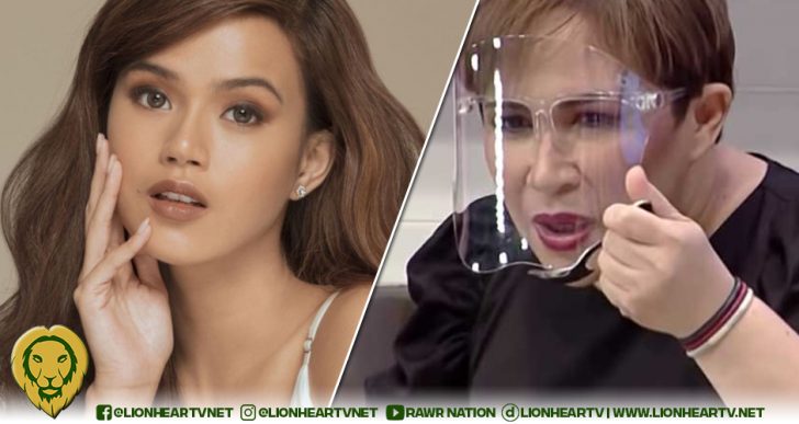 LOOK: Maris Racal reacts to Janice de Belen’s face shield gaffe during ...