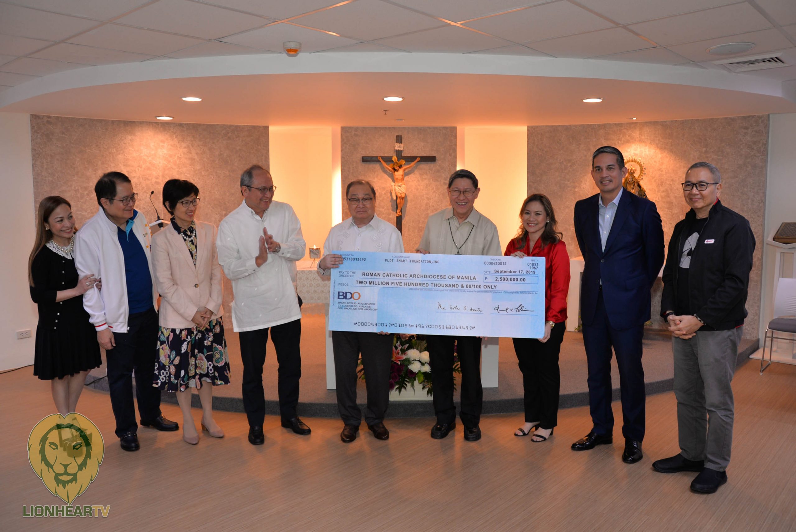 PLDT-Smart Foundation supports education of Filipino priests - LionhearTV
