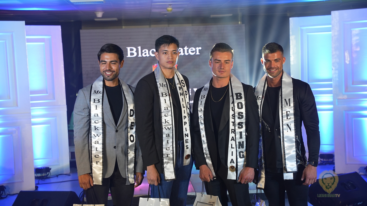 Blackwater supports Manhunt International Male Supermodel 2022 - LionhearTV