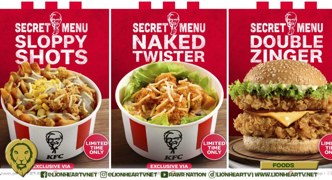 KFC’s Secret Menu is real and it’s finally here! - LionhearTV