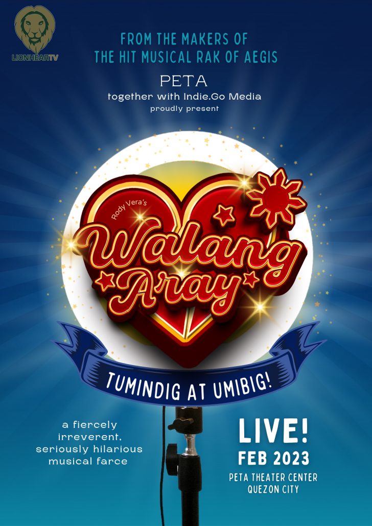 PETA comes back to the theater with Rody Vera’s musical farce Walang ...