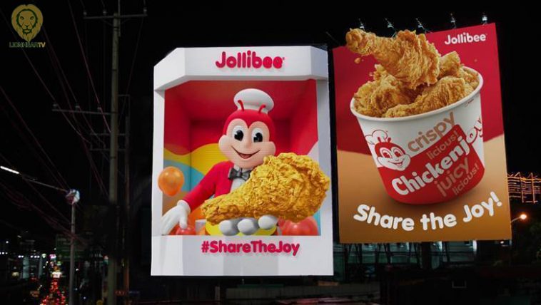 Jollibee kicks off its 45th anniversary by sharing the Joy with its 3D billboard! - LionhearTV