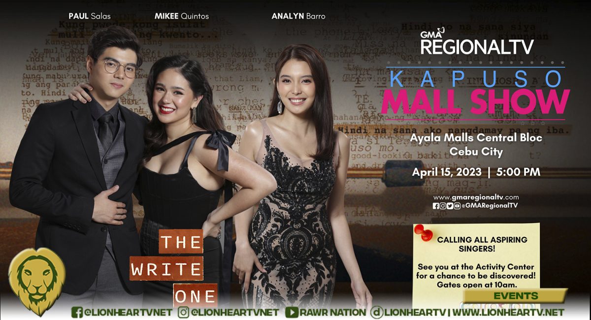 ‘The Write One’ cast to treat Cebuano fans this Saturday, Sparkle ...