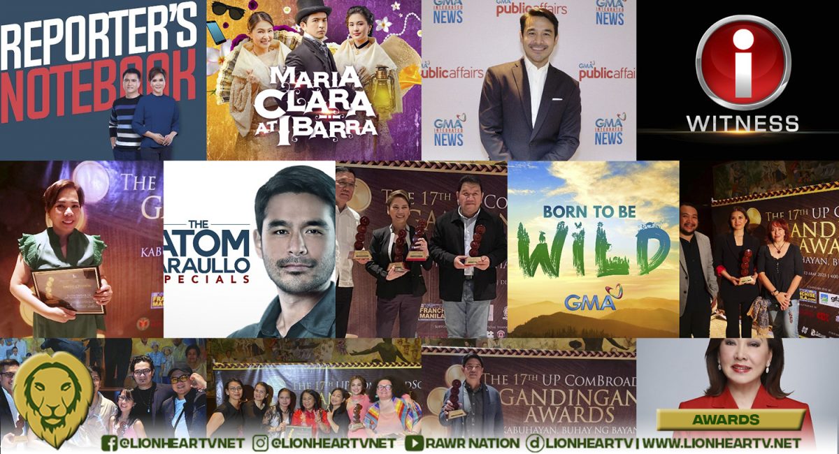 GMA Network reaps big wins at Gandingan Awards 2023 - LionhearTV