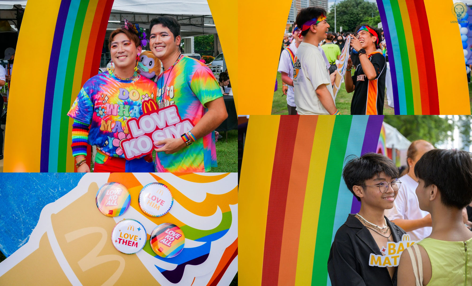 Love Ko All: McDonald’s Philippines colors its iconic arches at its ...