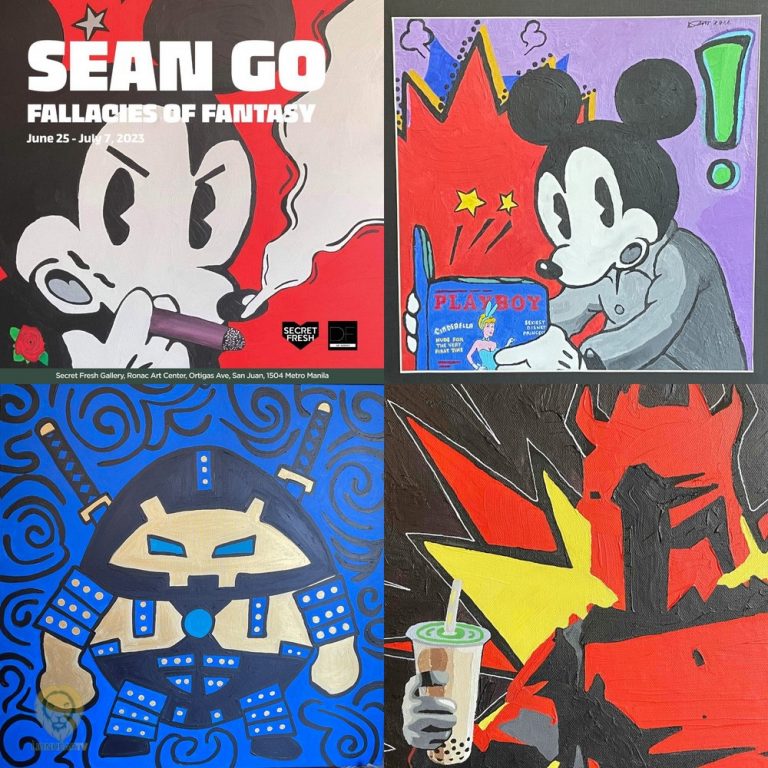 NY-based Filipino artist Sean Go brings his pop art universe to Manila ...