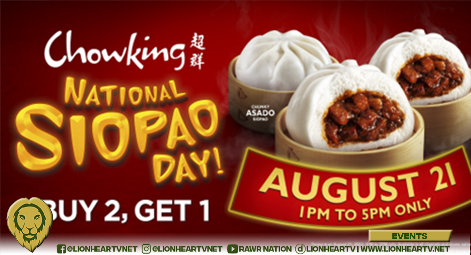 Celebrate National Siopao Day with Chowking’s Best-Tasting Chunky Asado ...
