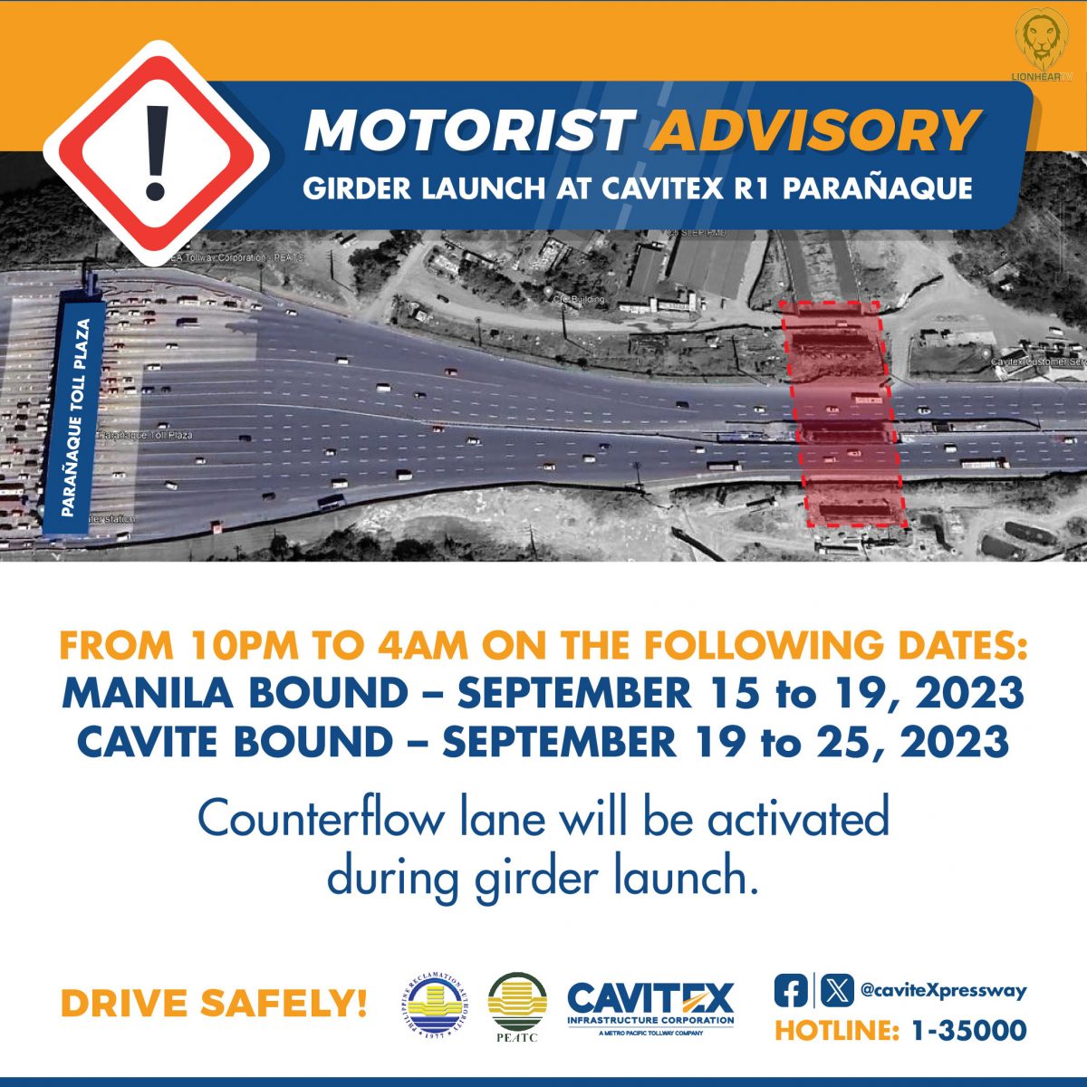 CIC Prepares for Girder Launching Activity in CAVITEX - LionhearTV