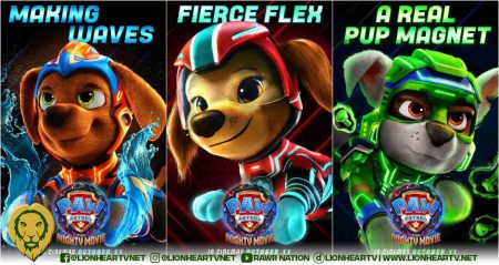 Meet the Mighty Pups and their Voice Actors in these Character Posters ...
