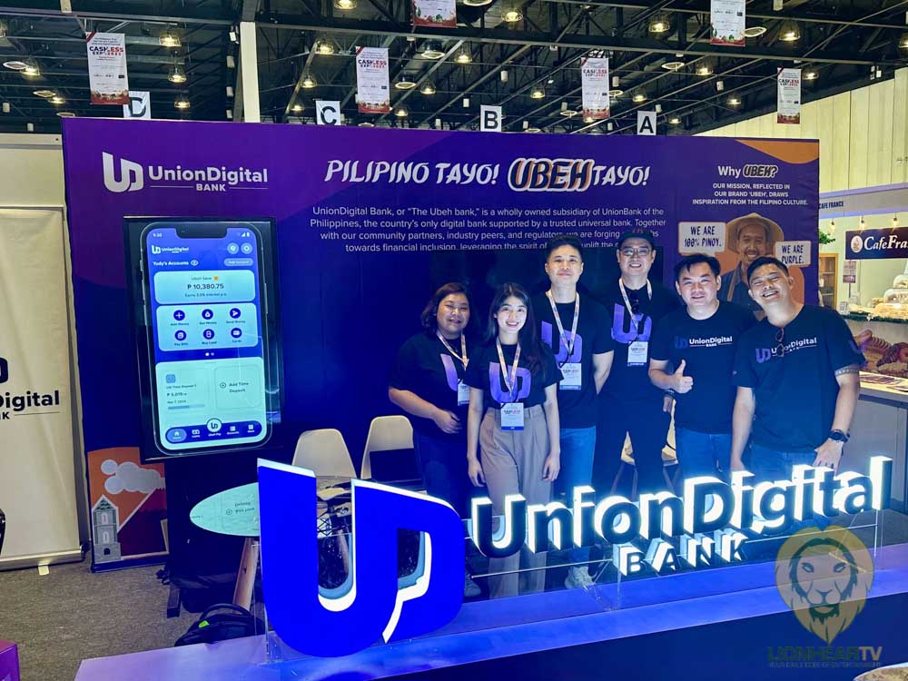 UnionDigital Bank introduces Ubeh Pay at Cashless Expo PH 2023 - LionhearTV