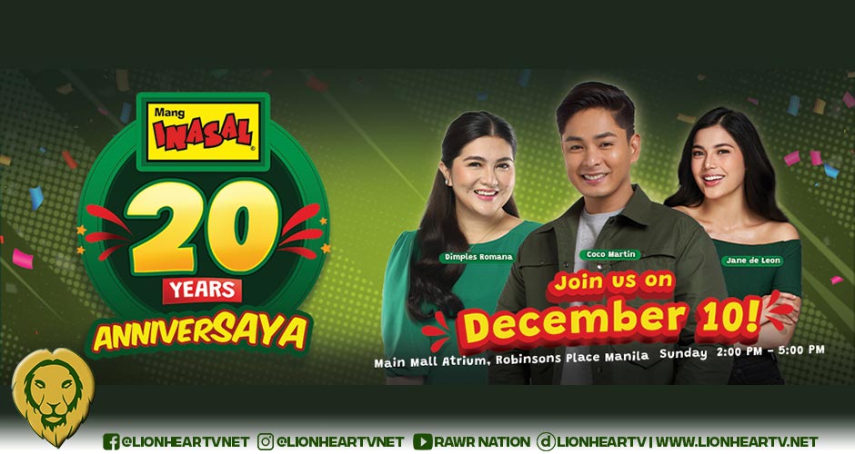 Mang Inasal marks 20th anniversary with a grand back-to-back blowout ...