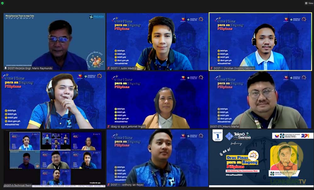 DOST Region 1 supports the 2024 National Time Consciousness Week ...
