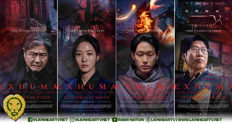 Character posters for hit mystery thriller ‘Exhuma,’ starring Kim Go ...