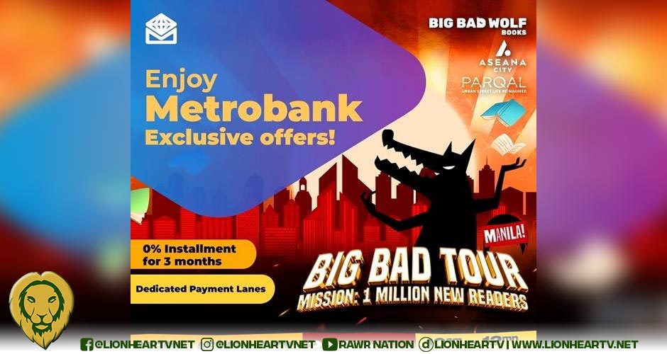 Metrobank treats booklovers with exclusive perks at Big Bad Wolf Book Sale 2024 - LionhearTV