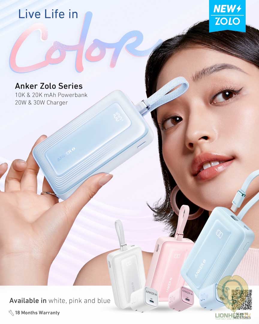 Anker Innovations’ Launches New Zolo Power Banks and Chargers in Trendy ...
