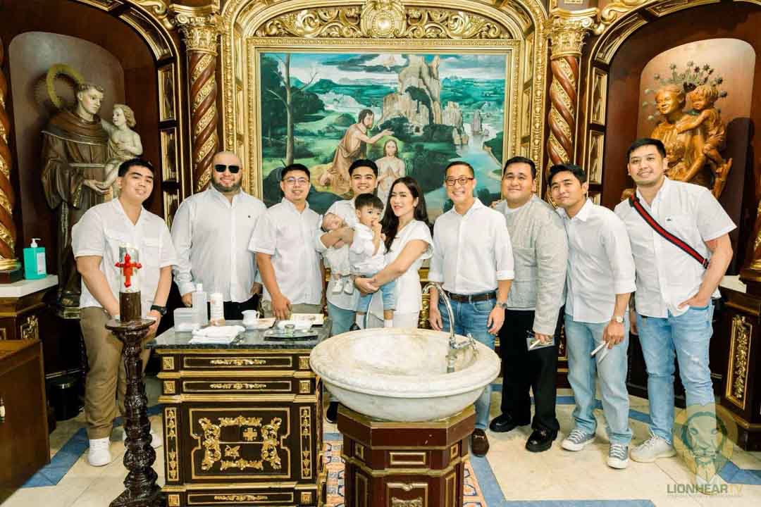 Angeline Quinto and Nonrev Daquina celebrate baptism of daughter Azena ...