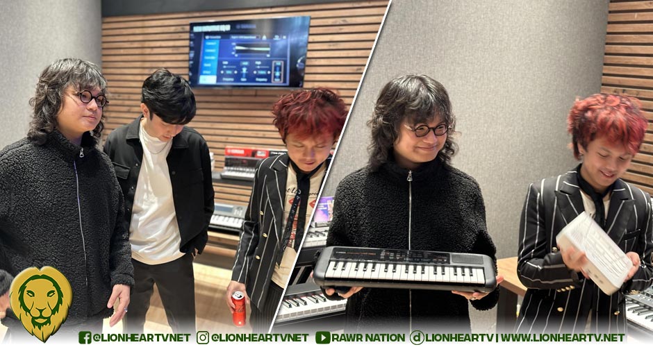Unique Salonga reunites with former bandmate Zild Benitez at Yamaha ...