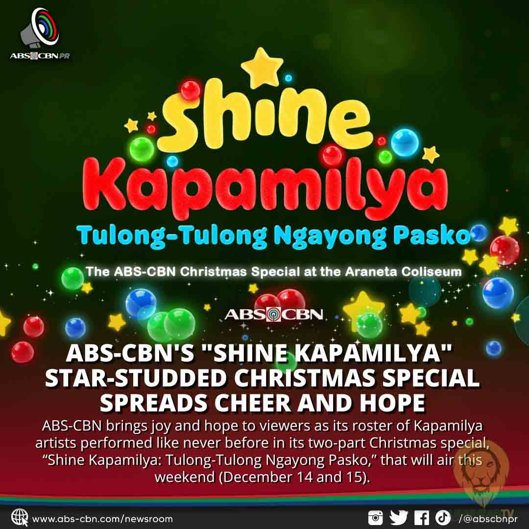 ABS-CBN’s ‘Shine Kapamilya’ star-studded Christmas special spreads ...