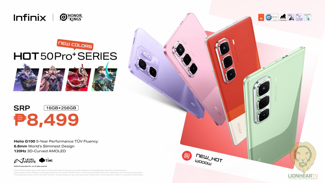 Infinix Introduces Vibrant New Colors for the HOT 50 Pro+ Series: A ...