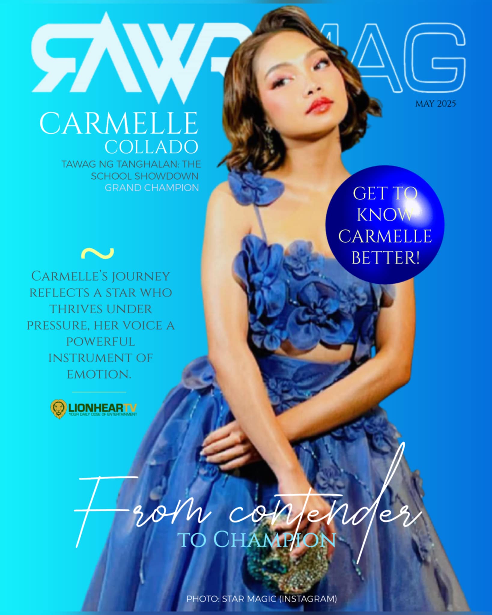 RAWR Mag: Carmelle Collado — From Contender to Champion - LionhearTV