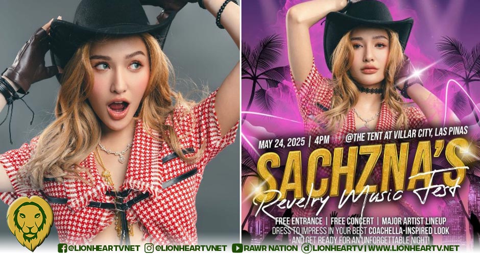 Sachzna Laparan to mark 27th birthday with ‘Revelry Music Fest ...