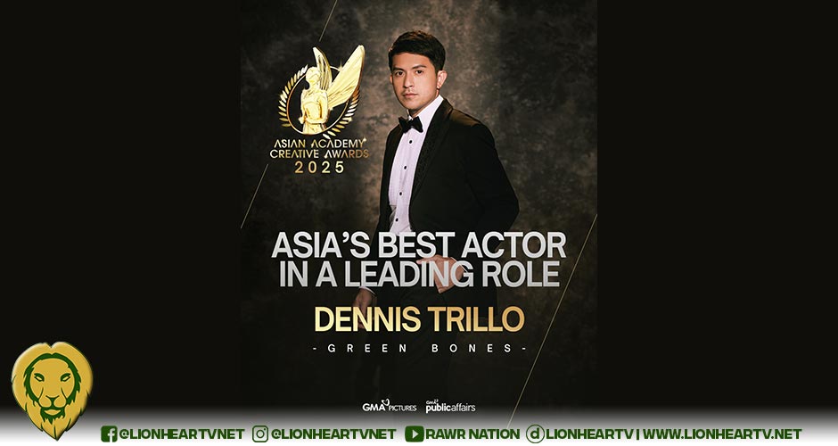 Dennis Trillo named Best Actor in Asia for ‘Green Bones’ at the Asian ...