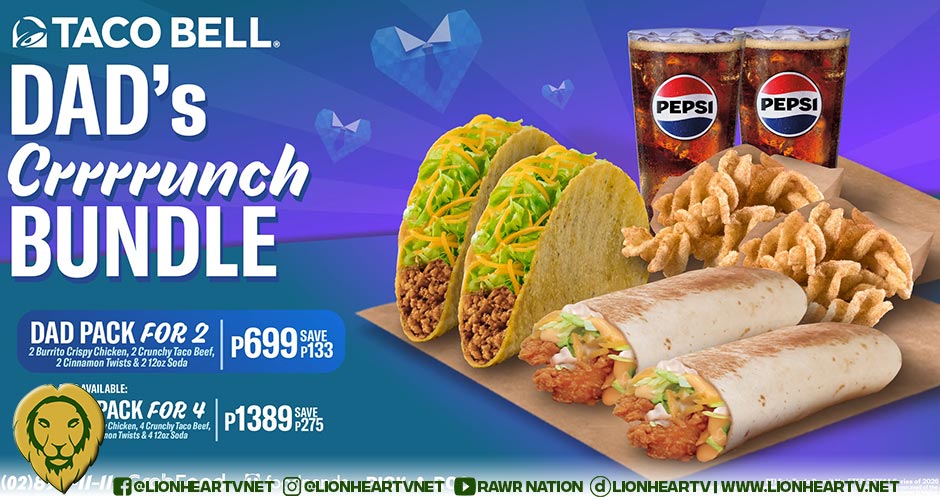 Give dad a feast he’ll love with the Dad’s Crrrrunch Bundles from Taco ...